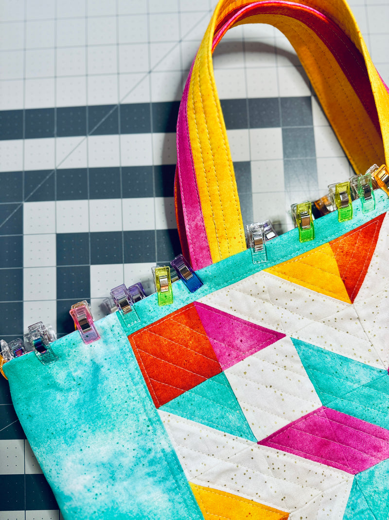 Starry Tote Bag Sewing Pattern - PDF Version - Be Mandy Things