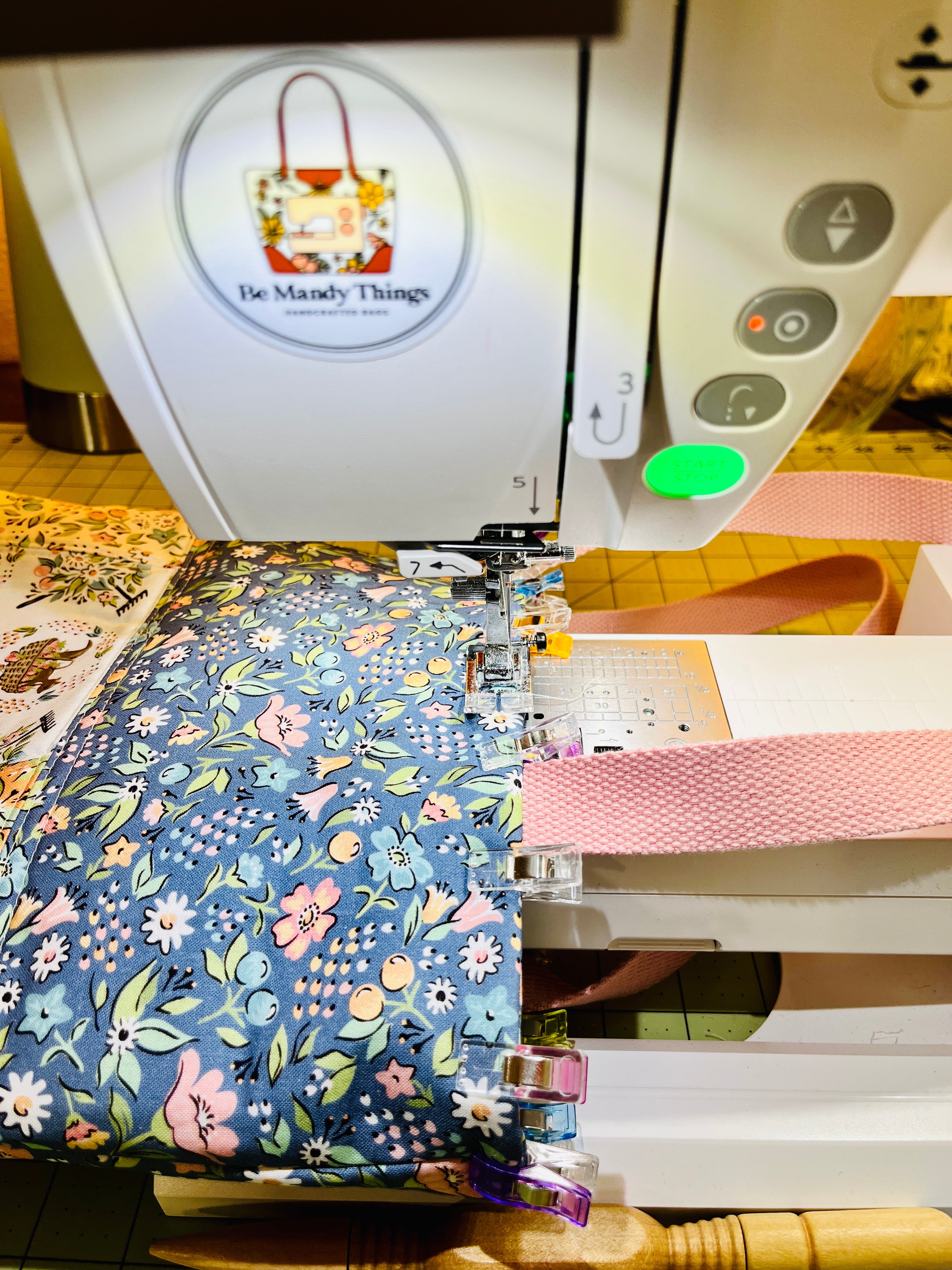 Easy Charm Tote Pattern - Be Mandy Things