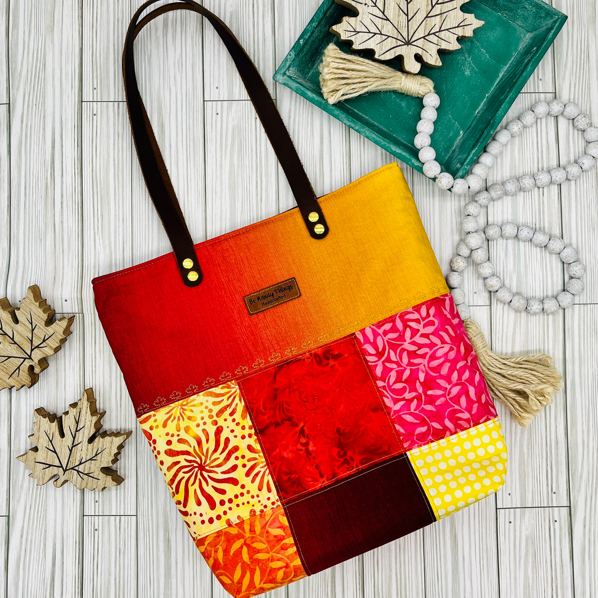 Easy Charm Tote Pattern - Be Mandy Things