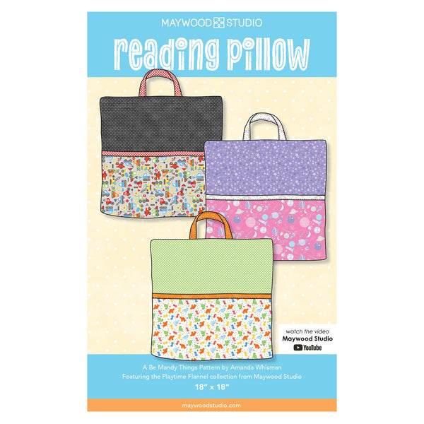 Reading Pillow Pattern - PDF Version - Be Mandy Things