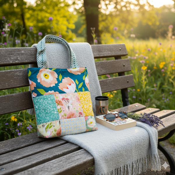 Easy Charm Tote Pattern – Beginner Tote Bag PDF with Video | Be Mandy ...
